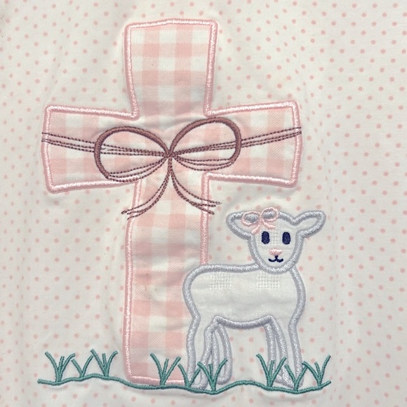 Sugar Dumplin Kids | Pajamas | Sugar Dumplin Kids Baby Pink Polka Dot ...